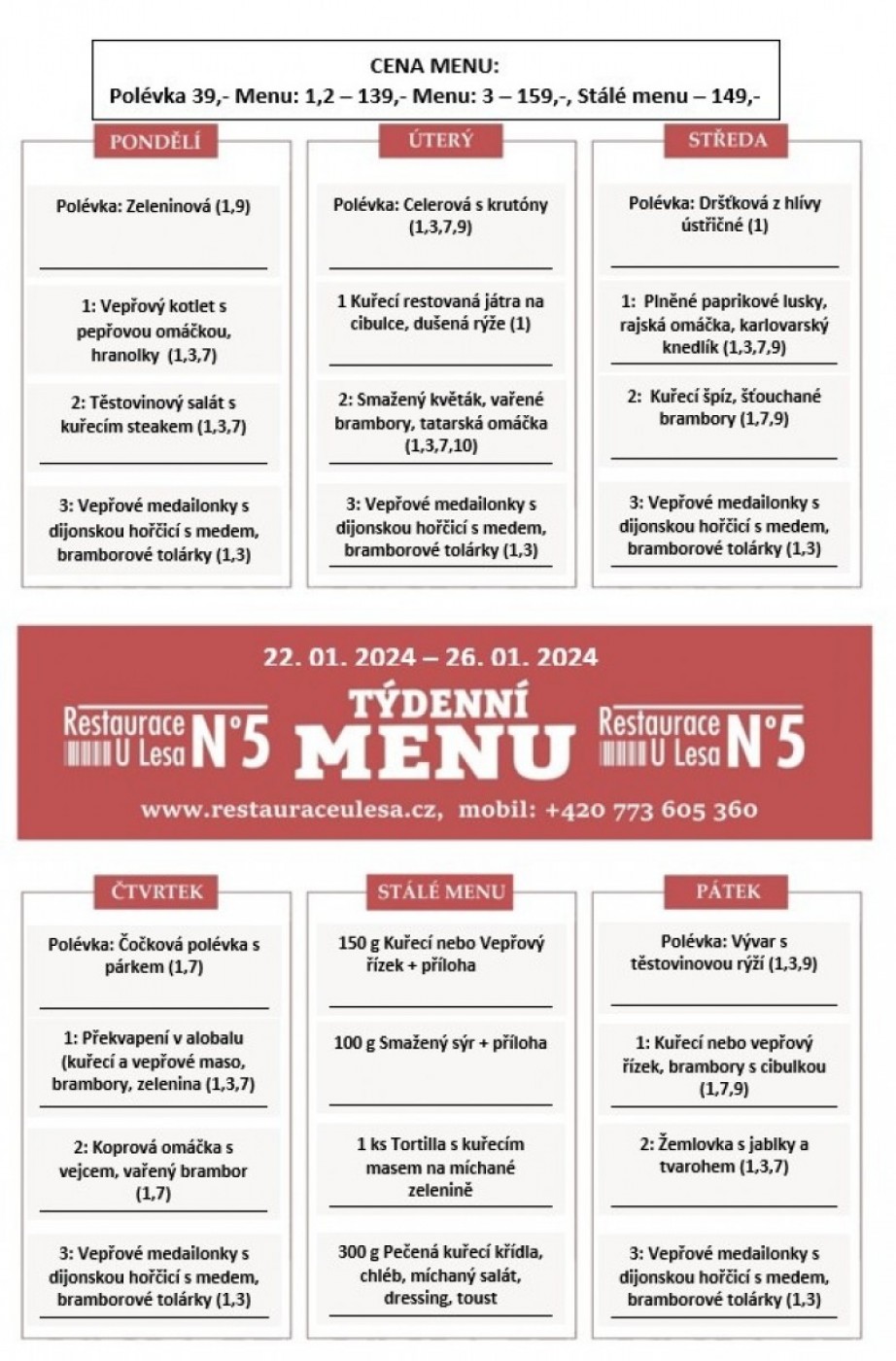 Restaurace U Lesa N°5